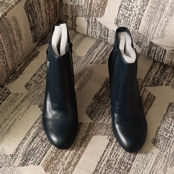 Naturalizer | Shoes | Naturalizer Boots Navy Blue Never Worn | Poshmark